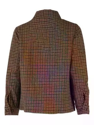 SEBAGO Houndstooth Button-fastening Jacket