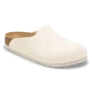 BIRKENSTOCK Amsterdam Bs Felt Clogs - Eggshell