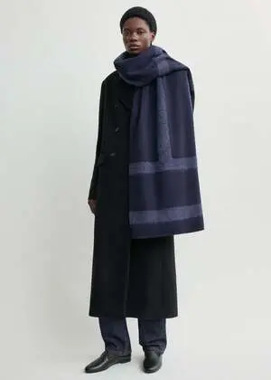 TOTEME Monogram Twill Scarf