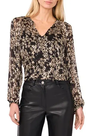 Vince Camuto Floral Blouses