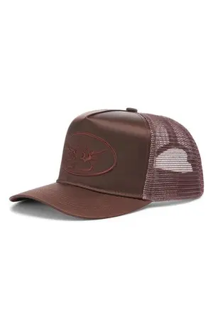 BOYS LIE Stuck In Love Trucker Hat - Burgundy