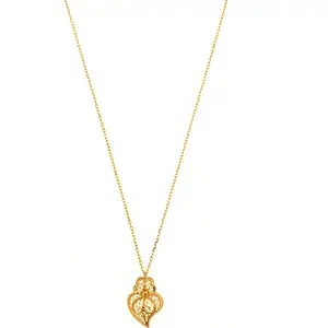 ARTE NOVA JEWELLERY 19.2kt Gold Filigree Necklace - Gold 19/2kt