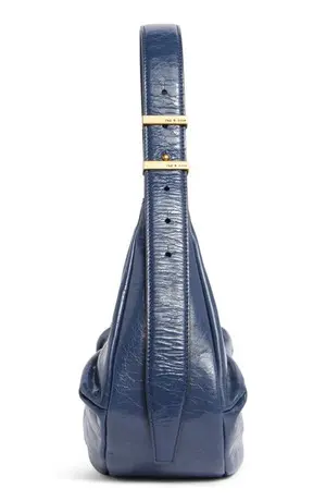 Rag & Bone Hudson Leather Hobo Bag - Blue