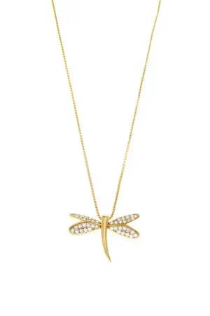 ARTE NOVA JEWELLERY Libelinha Necklace - Silver Gold Plated