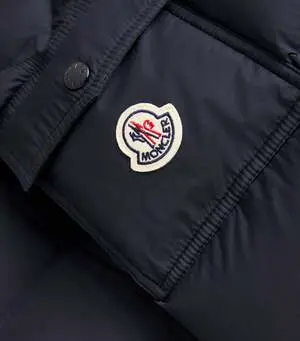 Moncler Down Bretagne Puffer Jacket - Blue