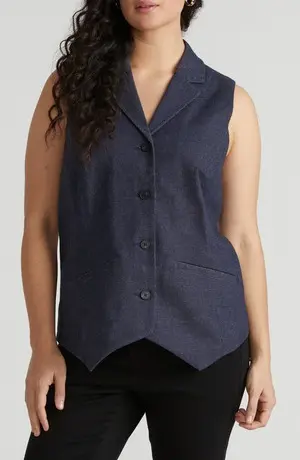 Universal Standard Edwin Denim Vest