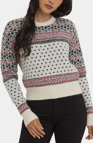 NYDJ Fair Isle Crewneck Sweater
