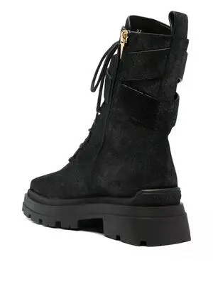 JIMMY CHOO 45mm Leather Boots
