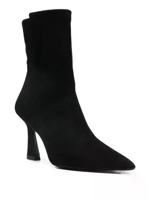 STUART WEITZMAN Suede Ankle Boots