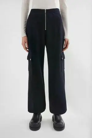 JIL SANDER Felted Trousers