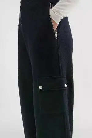 JIL SANDER Felted Trousers