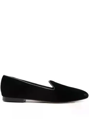 ARTEANA Velvet Ballet Flats - Black