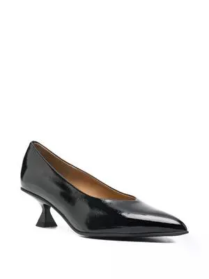 PEDRO MIRALLES Leather Heeled Pumps