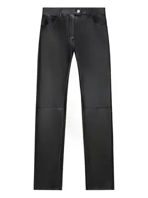 COURREGES Leather Trousers