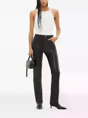 COURREGES Leather Trousers