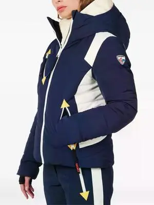 Rossignol X Jcc Graphic-print Down Jacket - Blue