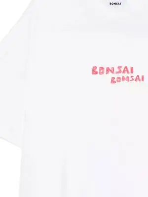 BONSAI Logo-print T-shirt