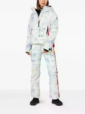 Rossignol Graphic-pattern Hooded Jacket