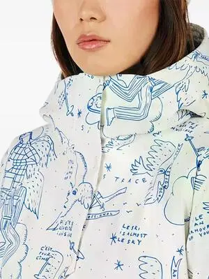 Rossignol Graphic-pattern Hooded Jacket