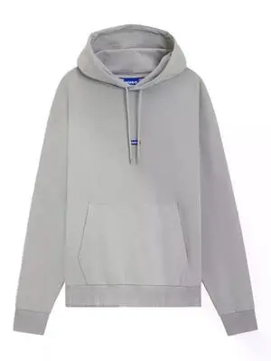 Hugo Cotton Logo-patch Hoodie