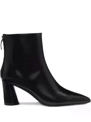 BOSS Pointed-toe Block-heel Boots