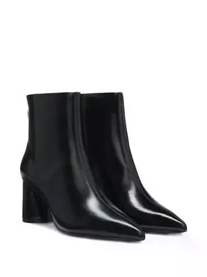 BOSS Pointed-toe Block-heel Boots