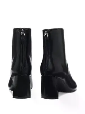 BOSS Pointed-toe Block-heel Boots