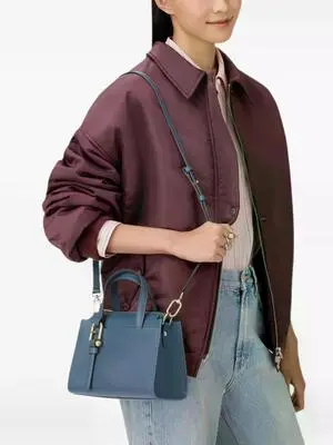 Furla Small Nuvola Boston Tote Bag - Blue