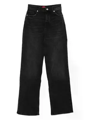 Hugo Logo-patch Straight Jeans