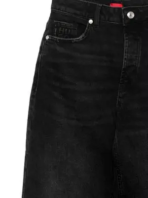 Hugo Logo-patch Straight Jeans