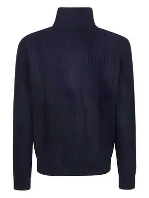 Polo Ralph Lauren Ribbed Zip-neck Sweater