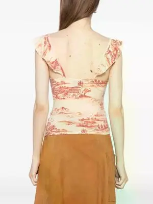 REFORMATION Lemmy Tank Top - Neutrals