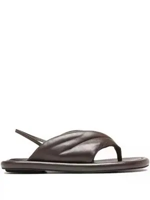 Officine Creative Padded Leather Slingback Sandals