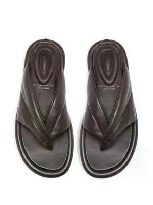 Officine Creative Padded Leather Slingback Sandals