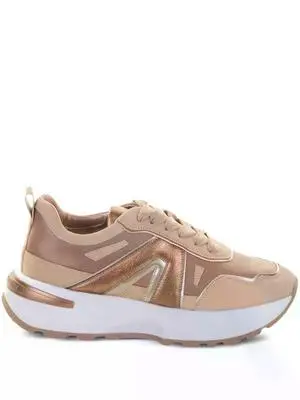 ALEXANDER SMITH Metallic Panelled Sneakers