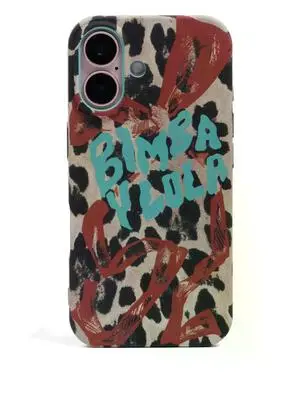 Bimba Y Lola Leopard-print Iphone 16 Case - Neutrals