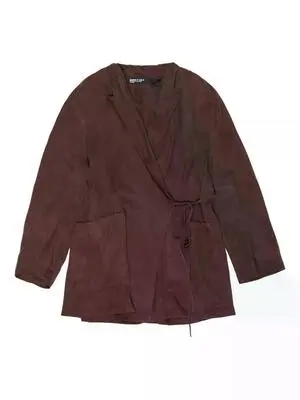 Bimba Y Lola Wrap-front Pocket Jacket