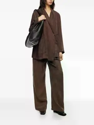 Bimba Y Lola Wrap-front Pocket Jacket