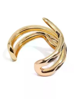 Bimba Y Lola Snake-design Double-wrap Cuff Bracelet