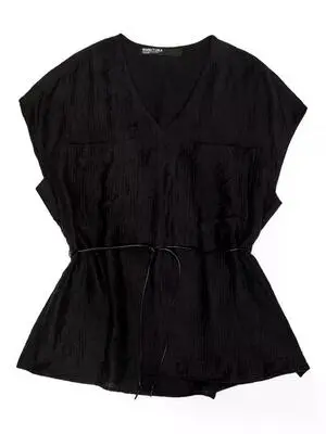 Bimba Y Lola V-neck Tie-waist Top