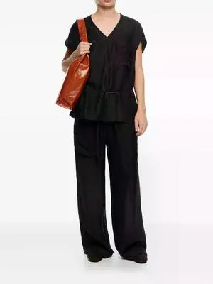 Bimba Y Lola V-neck Tie-waist Top