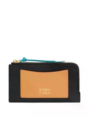 Bimba Y Lola Zip-fastening Leather Wallet - Black
