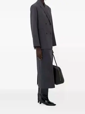 Loulou De Saison Double-breasted Shawl-collar Blazer