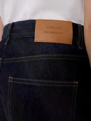 Loulou De Saison Samur Five-pocket Logo-patch Jeans