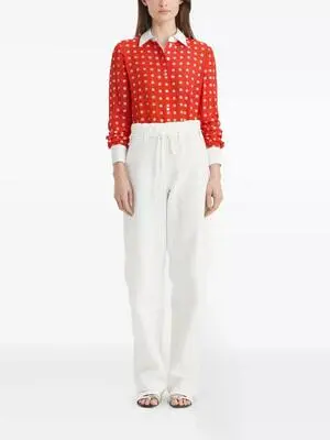 Tory Burch Dot-print Blouse