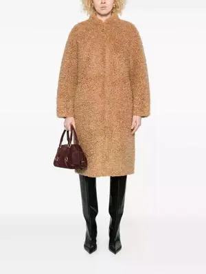 Apparis Shearling Overcoat