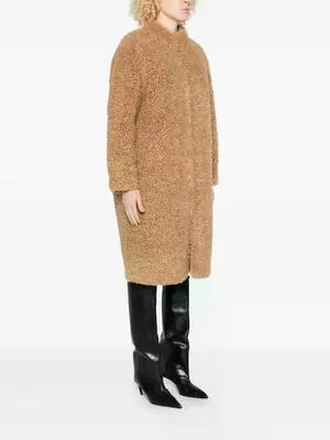 Apparis Shearling Overcoat