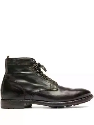 Officine Creative Block Heel Boots For Men