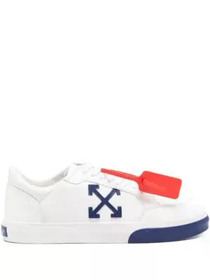 Off-White Arrow-logo Leather Sneakers