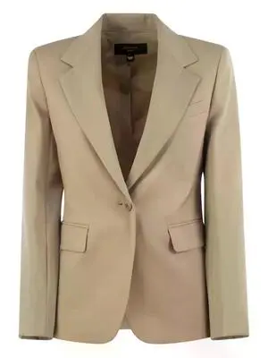 Max Mara Single-breasted Wool Blazer